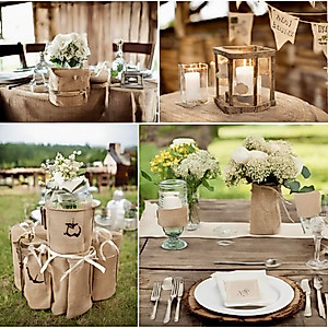 40 inches Wide x 24 feet Long Burlap Roll - Premium Jute Liner | Heavy Duty (7 oz) | Frost Guard Seed Cover for Gardening | Natural Jute-Burlap - 8 yds | Ideal for Erosion Control,Table Runners,Decor