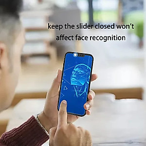 EYSOFT Webcam Cover,Front Camera Cover Compatible for iPhone 13,iPhone 13 Mini,iPhone 13 Pro,iPhone 13 Pro Max,Protect Privacy and Security,Not Affect Face Recognition, 2 Pack