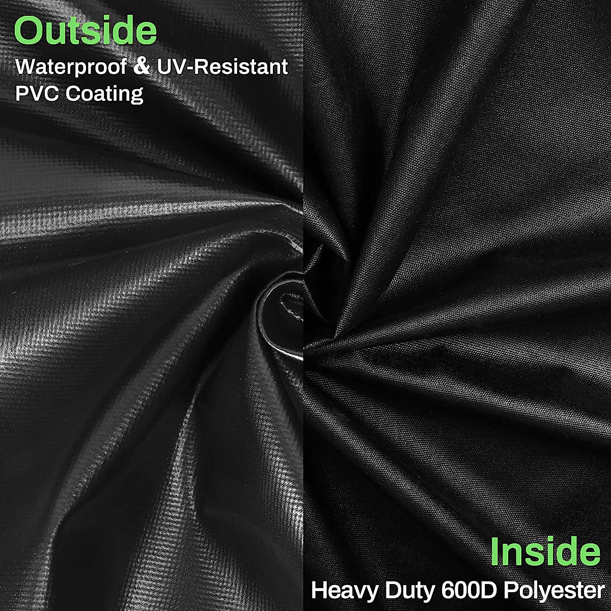 Firepit Covers Square 36x36 Inch Gas Fire-Pit-Cover Waterproof Outdoor Fire Table Coverage Patio Fireplace Heavy Duty 600D Waterproof with PVC Coating