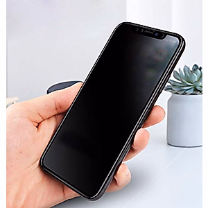 Puccy Privacy Screen Protector, compatible with Samsung Galaxy S22 Ultra SCG14 Anti Spy Film TPU Guard （ Not Tempered Glass Protectors ）, Black