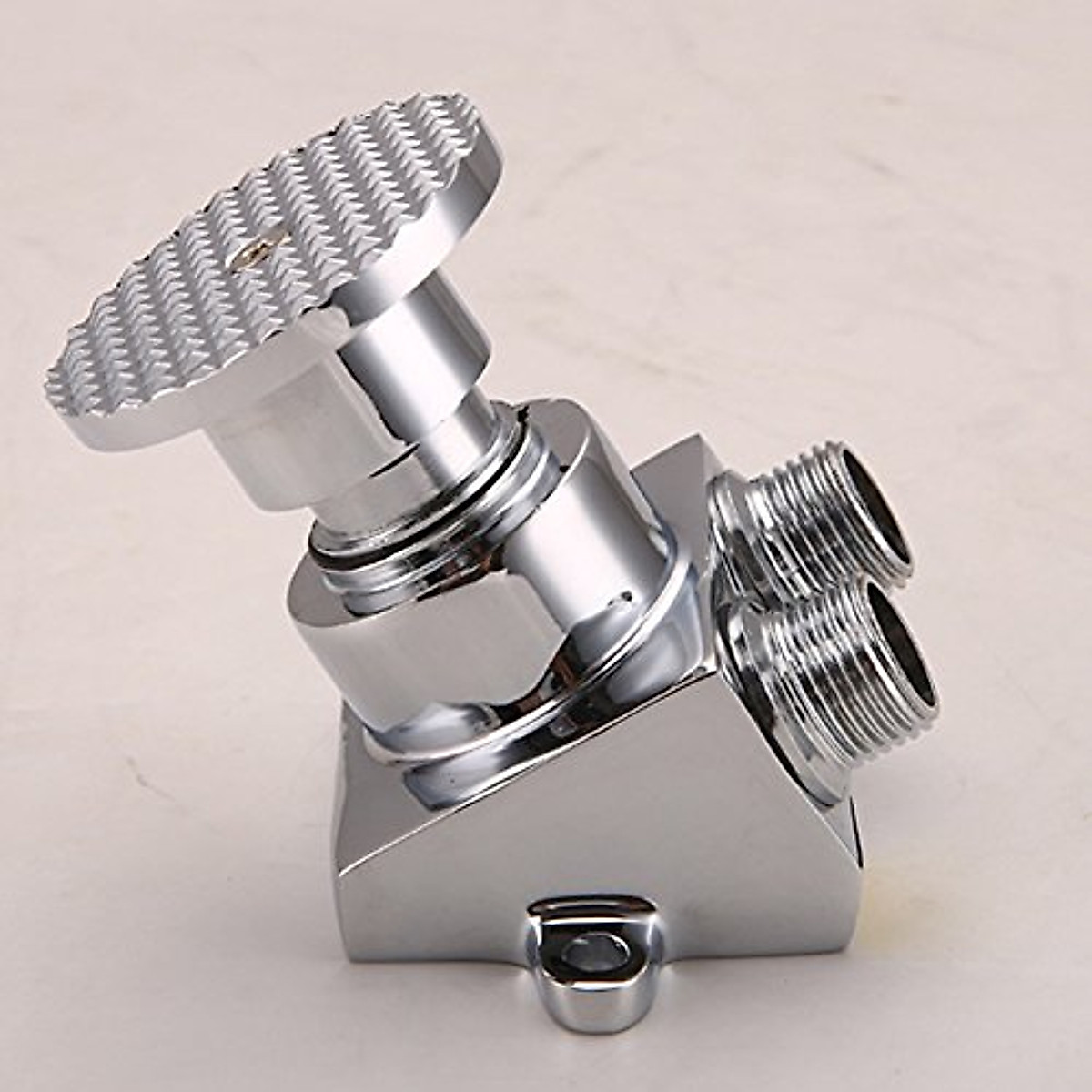 Copper Floor Mounted Foot Pedal Basin Faucet for Hospital Medical Laboratory