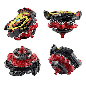 mlywd Bey Battling Tops Burst SuperKing, Bey Launcher and Grip Battle Game Set Right Spin DB Layer System Gyro Toys Set Gifts for Kids Children Boys, B-145
