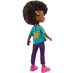 Mattel Karma’s World Mattel Karma Grant Doll with Microphone Accessory, Brown Hair & Brown Eyes