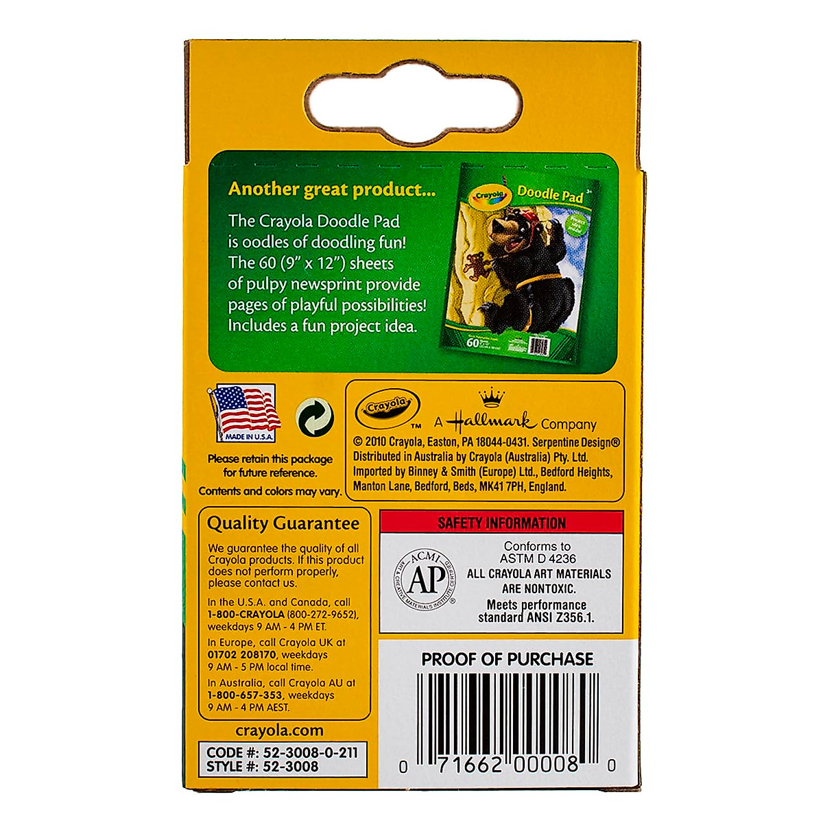 Crayola Crayons,8 Count (3 Pack), Pack of 3, 3 Piece