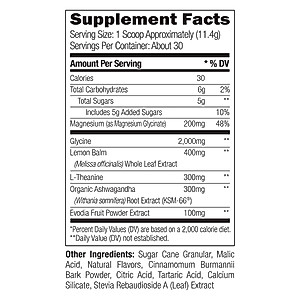 UMZU zuSleep - Natural Sleep & Relaxation Support - with Ashwagandha Root Extract, L-Theanine & Magnesium - Take 1x Daily with Water - 30 Day Supply - 12.6 oz - Apple Cider with Cinnamon