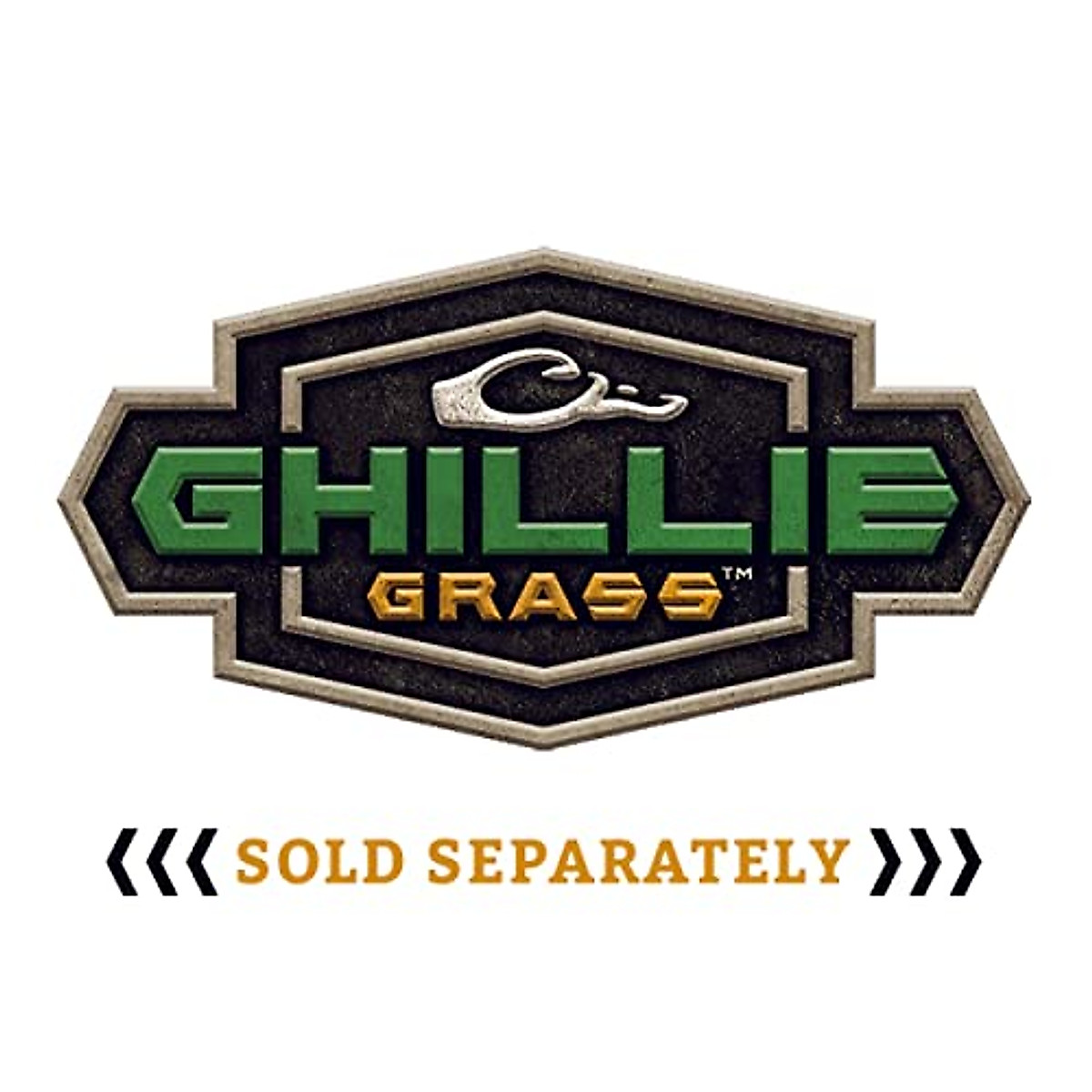 Drake Waterfowl Ghillie 4-Man Blind with No-Shadow Dual Action Top Mossy Oak Shadow Grass Habitat