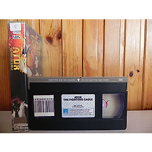 Ator The Fighting Eagle - Miles O'Keeffe - Ex Rental - Big Box - Pre Cert VHS