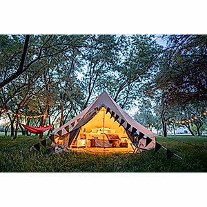 TETON Sports Sierra and Mesa Canvas Tents; Waterproof, Family Tent; The Right Shelter for Your Base Camp