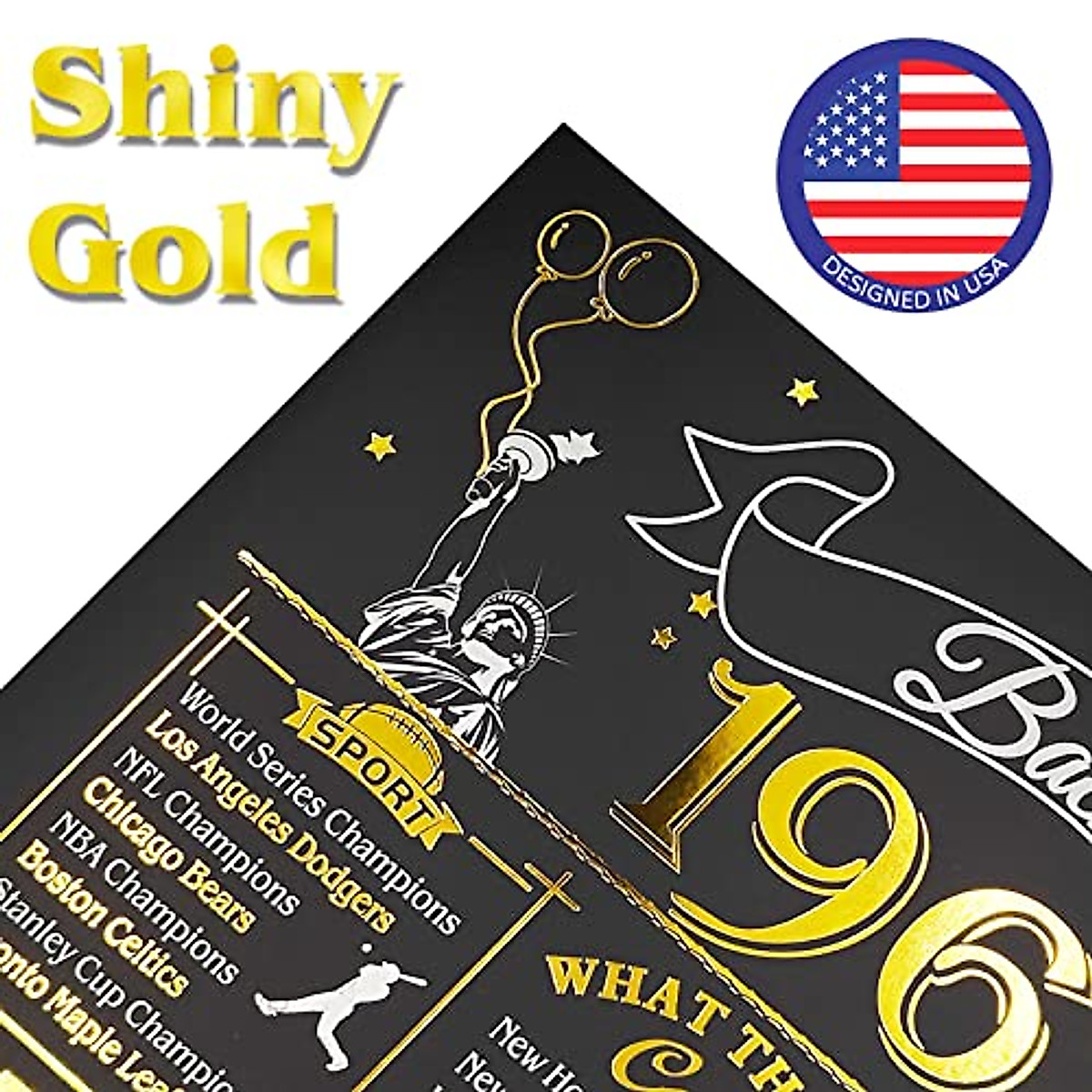 70th Birthday Pop Up Cards for Women or Men, 3D Greeting Card with Gilding Poster Cover, Funny 70th Birthday Gifts Idea for Party Supplies, Unique 70 Year Anniversary For Mom Dad, Back In 1953, Jumbo