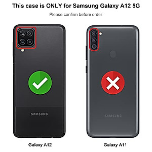 Jiunai Samsung Galaxy A12 case, 3 in 1 Dual Layer Shockproof Drop Protection Outdoor Sports Tough Hybrid Bumper Rugged Rubber Cover Defend Matte Armor Phone Case for Samsung Galaxy A12 5G 2021 Purple