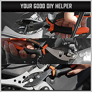 HORUSDY 8-Inch Slip Joint Pliers