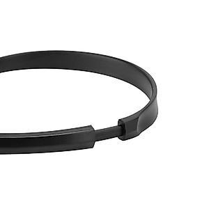 Call Center Headset, 3.5mm 360 Degree Rotating Earmuffs Retractable Headband MIC Service Call Center Headphone for Computers Phones Desktops PC Tablet Office Home