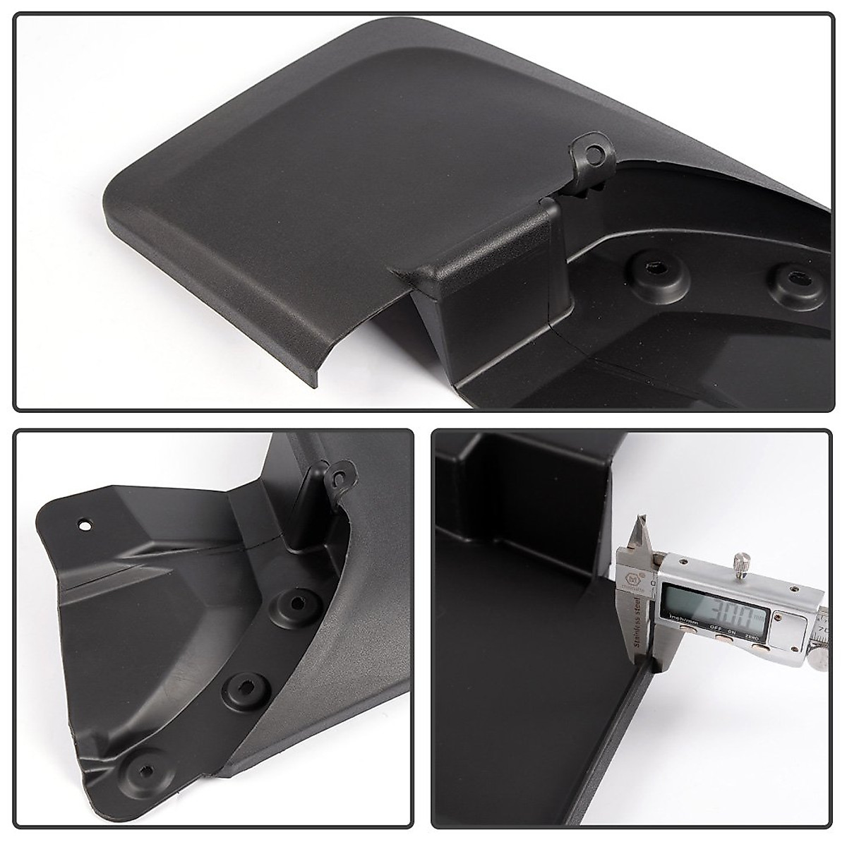 G-PLUS 4 Pcs Mud Flaps Wheel Fender Mudguards, Compatible with Toyota Tacoma 2016-2023 6L3Z-16A550-BA PT345-35170 Front&Rear Premium Heavy Duty Molded Splash Guards 6L3Z-16A550-BA