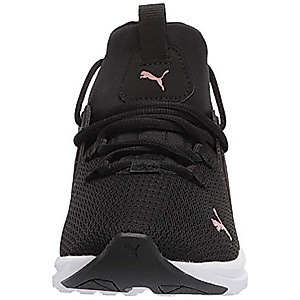 PUMA Women's ENZO 2 SPECKLE Sneaker, Puma Black-Rose Gold, 6.5