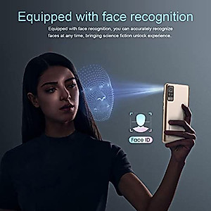 Android Unlocked Cell Phones, Y53S 5.45in FHD Screen Dual SIM Face Unlocked Mobile Phone, 2GB RAM 32GB ROM Ultra Thin Smartphone, 128G Expansion, 2800mAh, Dual Camera, Bluetooth(Gold)