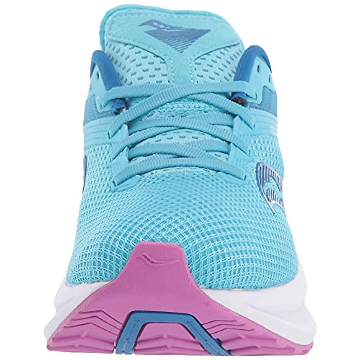 Saucony Women's Axon Road Running Shoe, Blaze/Royal, 10
