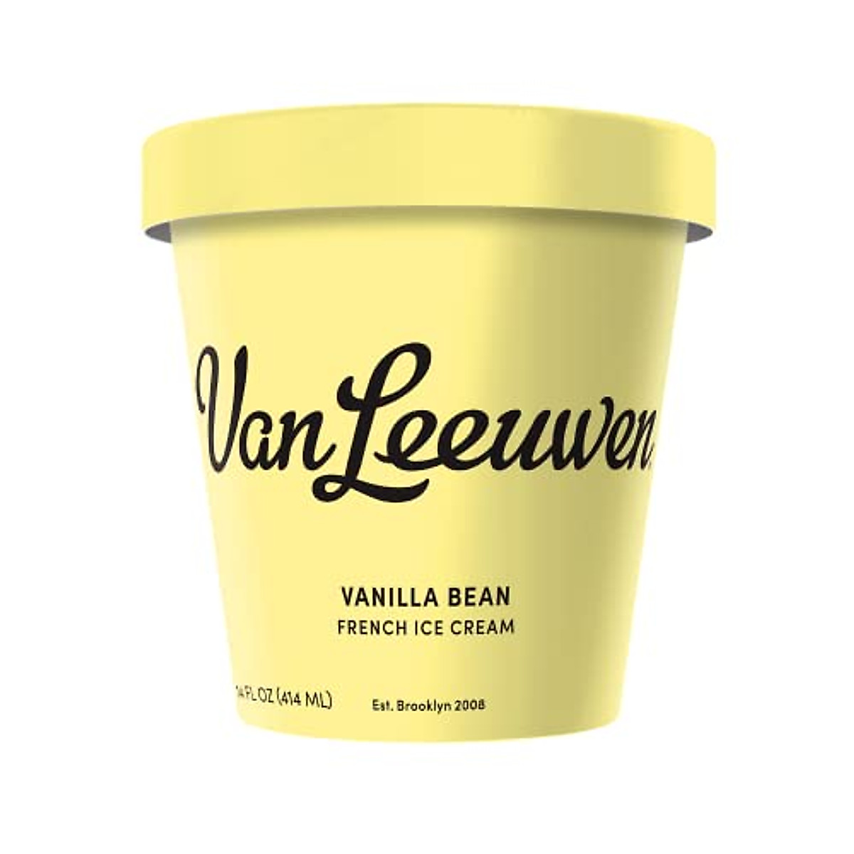 Van Leeuwen Premium Vanilla Bean French Ice Cream, 14 oz (Frozen)