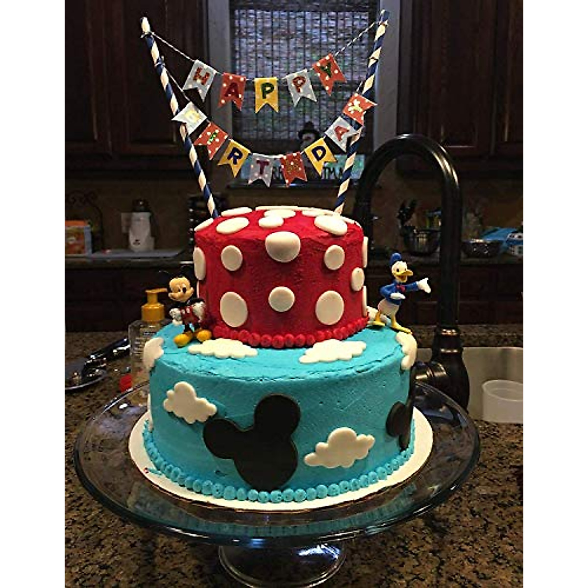 Palksky Cloud Fondant Cutter Fluffy Cloud Plastic Cookie Cutter Cake Mold Sugar Craft Mold Cake Decorating Tools(5PCS)