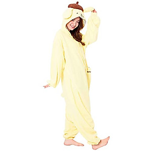 SAZAC Kigurumi - Pompompurin - Onesie Jumpsuit Halloween Costume (X-Large)