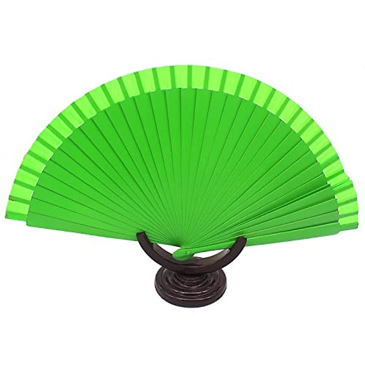 ONILA Folding Hand Fan Folding Fans Dance Wedding Party Lace Fans Plastic Silk Folding Hand Held Fan Home Decoration Handmade Fan Handheld Fans (Color : 5)