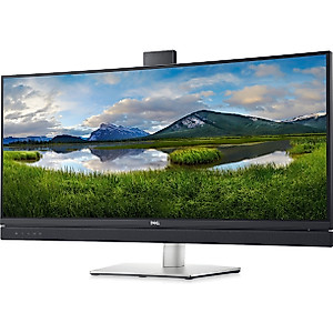 Dell C3422WE 34.1" WQHD Curved Screen Edge WLED LCD Monitor - 21:9 Black - WQHD IPS LED-backlit Display (3440 x 1440) Platinum Silver (Renewed)