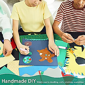 WORKLION 12" x 18" Art Self Healing PVC Cutting Mat, Double Sided, Gridded Rotary Cutting Board for Craft, Fabric, Quilting, Sewing, Scrapbooking Project……