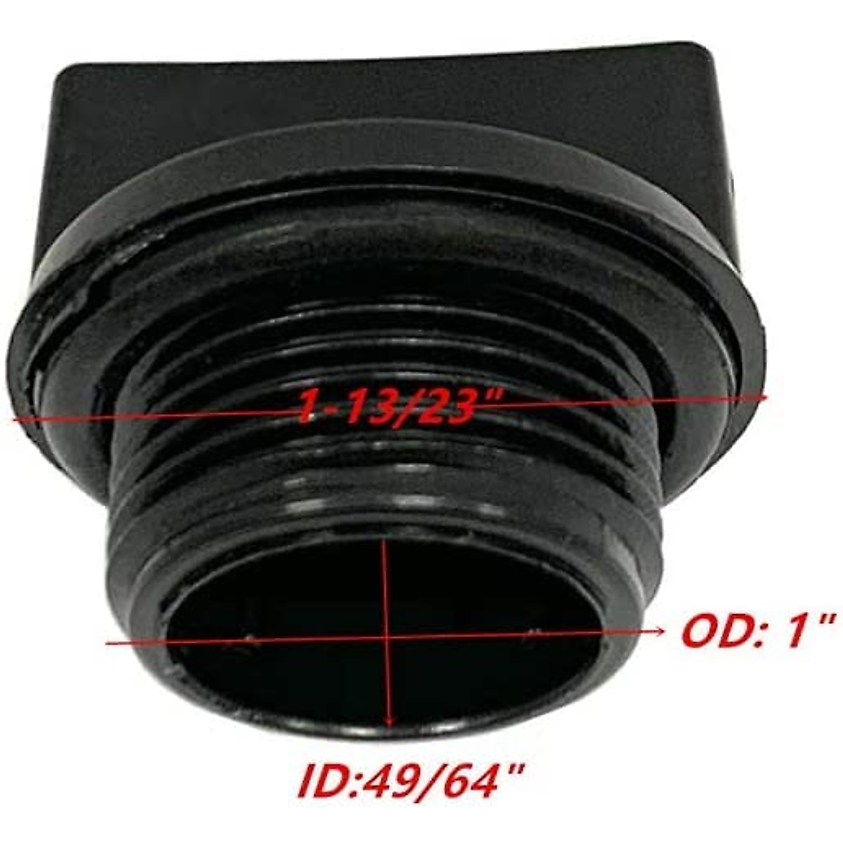 4PCS Water Drain Fine Thread Plug and Seal For Harbor Freight Predator 2" 3” 212cc 301cc Water Pump 63405 63406 56162 56718 For DuroMax 7HP 2 IN. 3 IN. For Champion 2" 3" Semi-Trash Water Pump