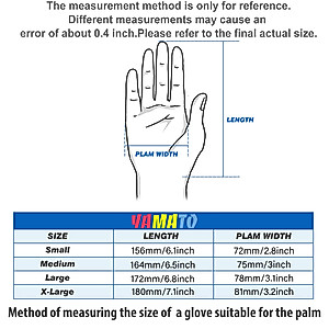 yamato Golf Gloves Kids Youth Junior Toddler Boys Girls 1 Pair Left Right Hand Breathable Microfiber Synthetic Golf Glove for Age 4-13 Years Old Great Golf Gift for Kids (M, Blue)