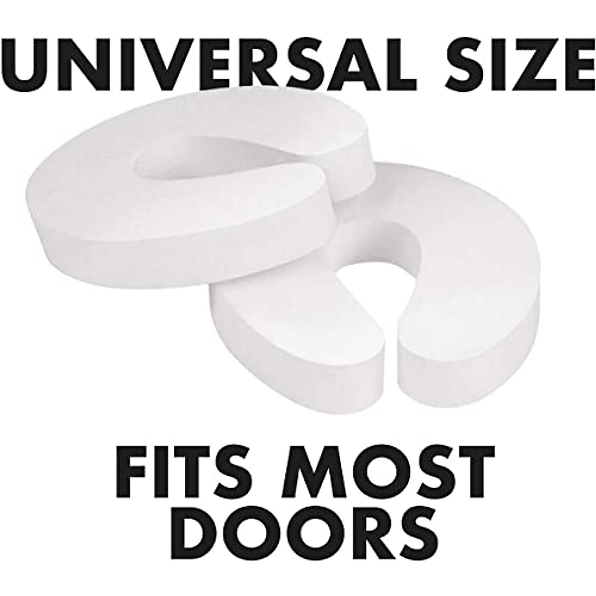 [8 Pack] BYETOO Door Finger Pinch Guards,Baby Proof Door Slam Stopper,Protect Child Fingers with Soft Foam Guard,Prevent Finger Pinch Injuries,Slamming Door,Child or Pet from Getting Locked in Room