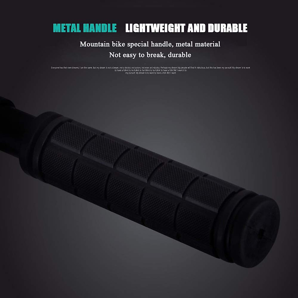 WRRAC-Trampolines Freestyle Sports Kick Scooter Durable Push Scooter Foldable Lightweight Alloy Deck Foot Brake T-Bar 100kg Max Load for Kids 8 Years and Up Ride Tool, Black