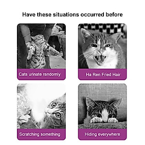 Cat Calming Diffuser - Cat Pheromone Diffuser, Natural Feline Calm Pheromones | Long Lasting Reduces Stress and anxietyy Cat Plug in Calm Diffuser, Anti anxietyy Cat Sedative Diffuser for Serenity