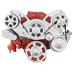 Small Block Chevy Serpentine Kit; All Inclusive Kit for SBC 283 302 305 327 350 400 Engines