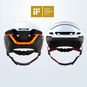 LIVALL EVO21 Smart Bike Helmet with Light, Smart Helmet with Wide-Angle Light | Turn Signals | Brake Warning Light | Fall Detection, Bike Helmets for Men Women, Bicycle Helmet for Urban Commuter