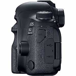 Canon EOS 6D Mark II DSLR Camera (International Model) (1897C002) - Starter Set (Renewed)