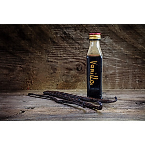 10 Vanilla Beans - Whole Extract Grade B Pods for Baking, Homemade Extract, Brewing, Coffee, Cooking - (Tahitian)