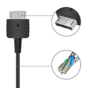 Lusgawer PS Vita Charger Cable USB Data & Charger Cord, 3.3 ft Replacement PSV 1000 Cable