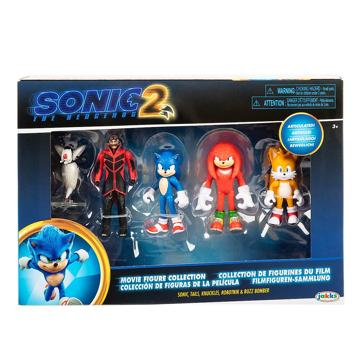 Sonic The Hedgehog, Sonic 2 Movie Action Figure Set