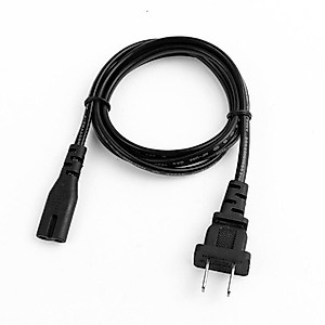 2-Prong AC Power Cord Cable for Nikon Battery Charger Adapter MH-25 MH-60 MH-61