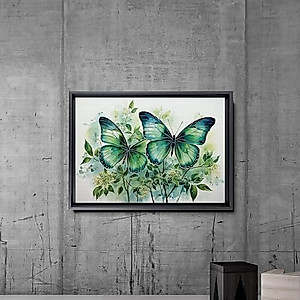Abstract Painting Buy Canvas Wall Art, Butterfly Painting Art, Butterfly canvas, bedroom Butterfly wall art,Watercolor abstract Butterfly canvas painting