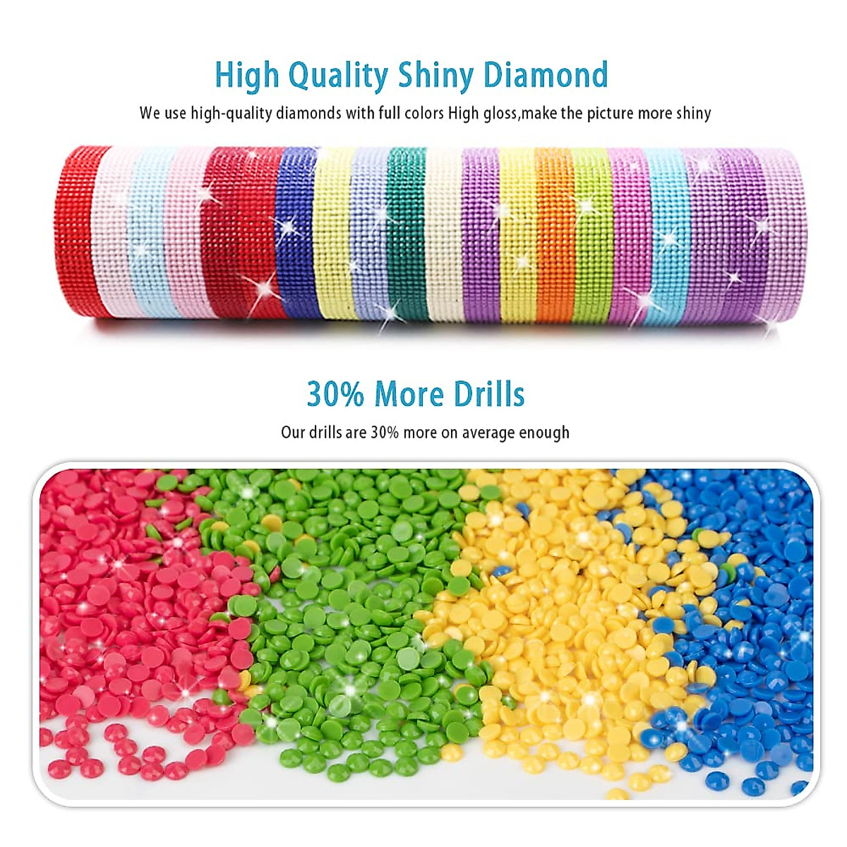 4 Pack 5D Diamond Painting for Adults DIY Angel Diamond Painting Full Drill Round Diamond Dots Art Kits for Kids DIY Elves Girl Diamond Art Painting Diamond Pictures Mosaic Sticker Art Kits 12x16In