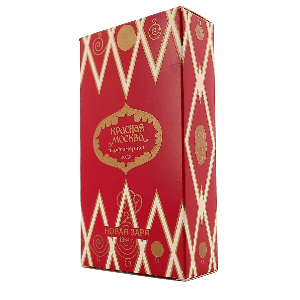 CYOIDAI XPIWHTOW Krasnaya Moskva Red Moscow Perfume Water Glass Bottled by Novaya Zarya US Imported Seller Novya Zarya - Screw Cap - 100ml - 3.38 fl oz - Best Gift for Her