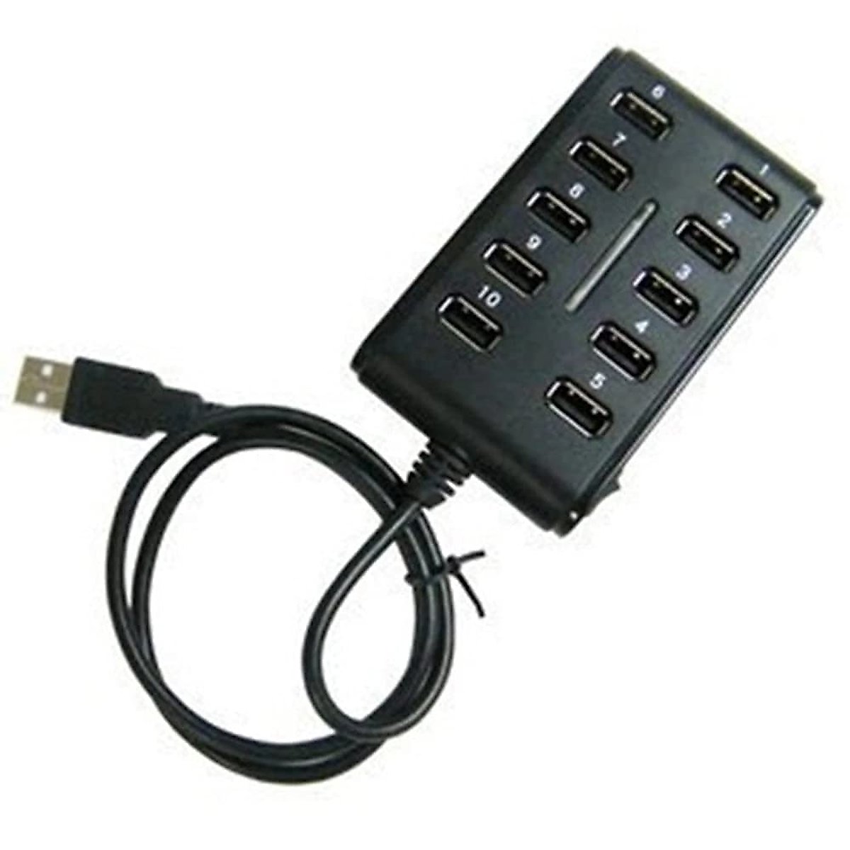 SHYPT High Speed 480 Mbps USB 2.0 Hub 10 Port Multi Personal Computer USB Hub Portable USB Splitter