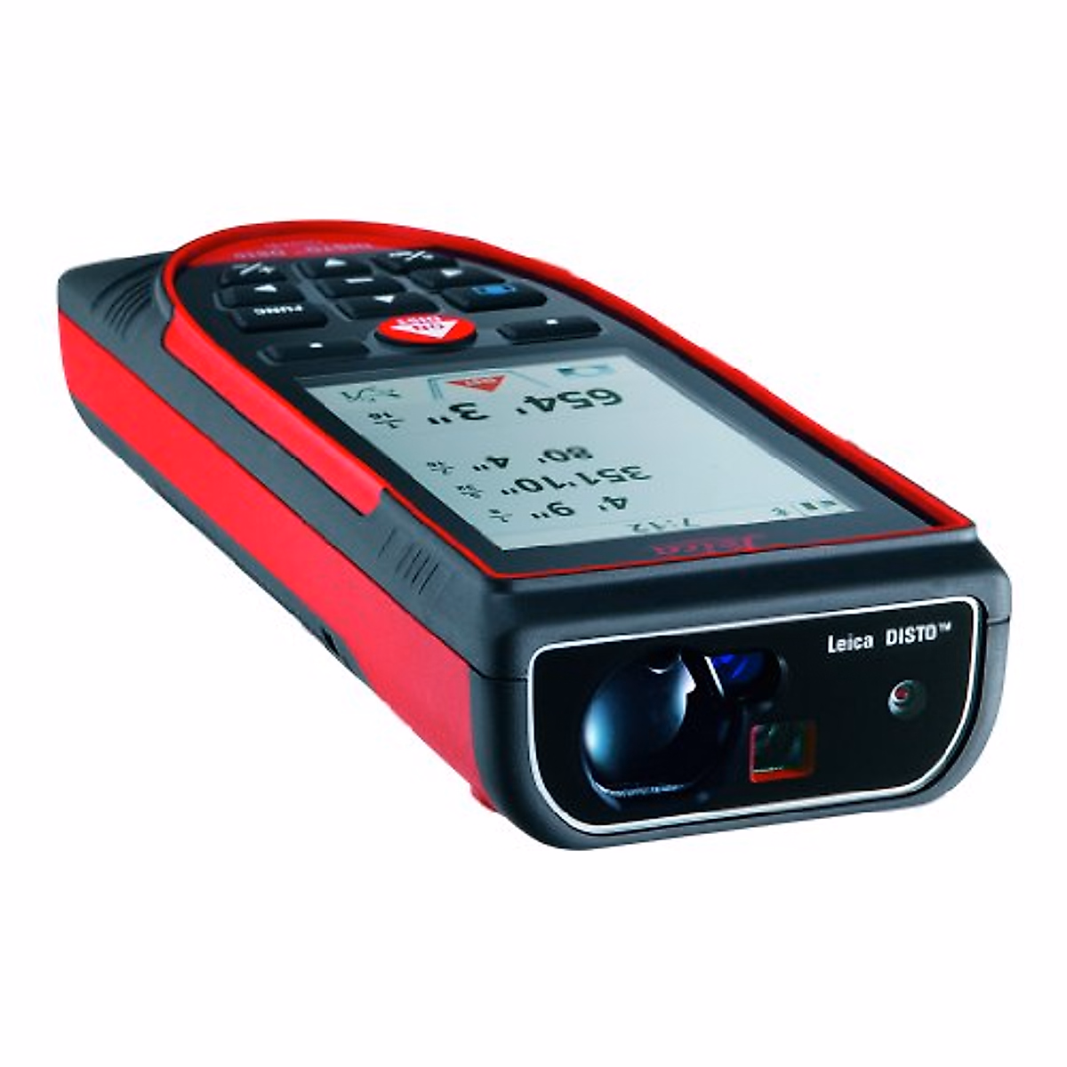 Leica DISTO D810 Touch 660ft Laser Distance Measurer w/Bluetooth and 1mm Accuracy, Red/Black