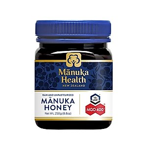 Manuka Health UMF 13+/MGO 400+ Manuka Honey (250g/8.8oz), Superfood, Authentic Raw Honey from New Zealand