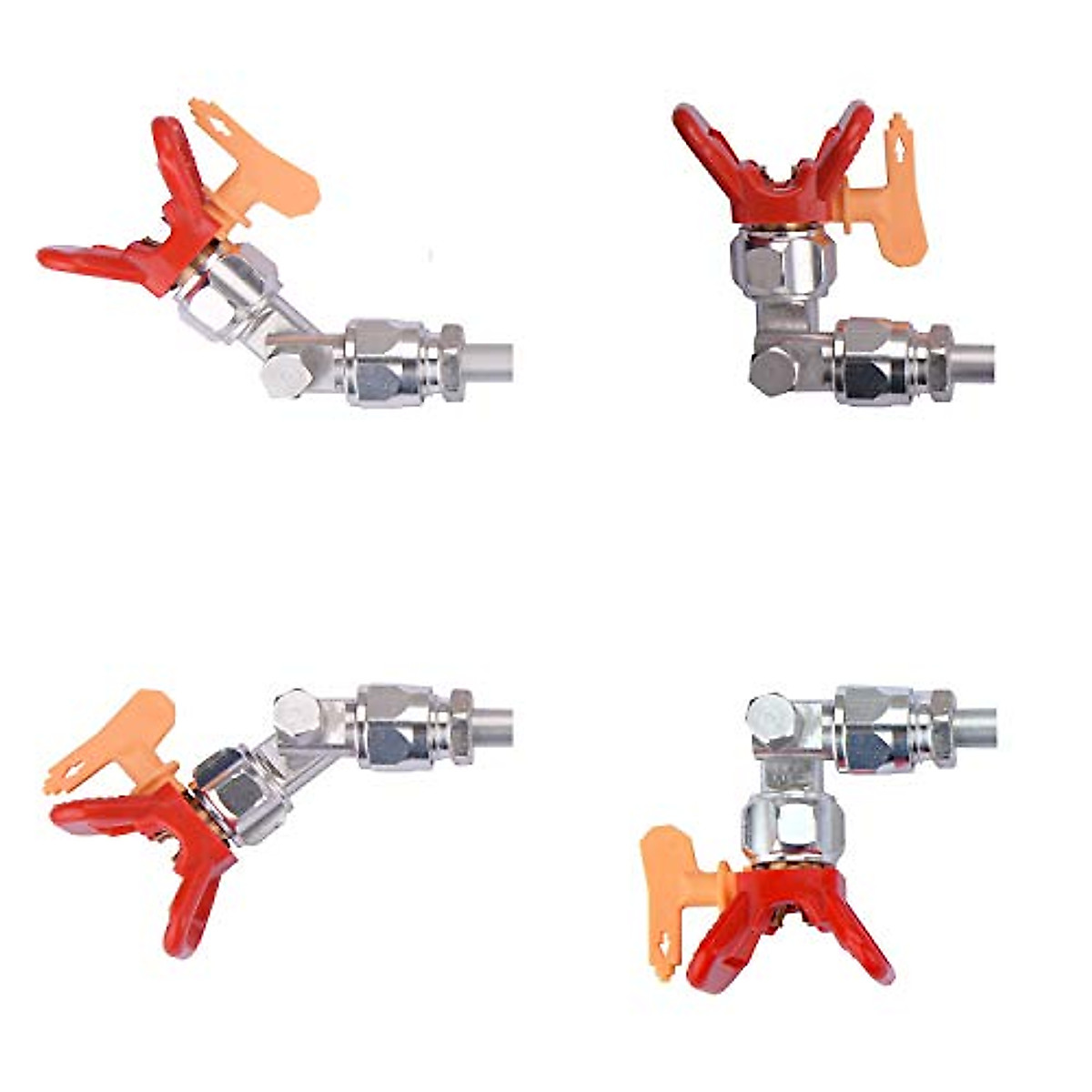 DUSICHIN Airless Paint Spray Gun Paint Sprayer High Pressure 3600 PSI 517 TIP Swivel Joint 10 inches Extension Pole Universal Joints Contract Use DUS137