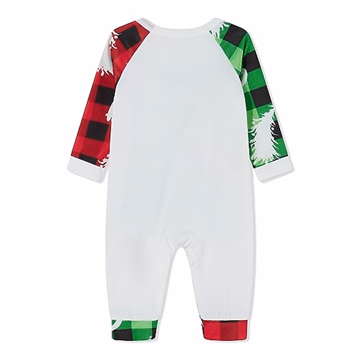 Kishawna Matching Christmas Pajamas for Family Xams Tree Long Sleeve Xmas Jammies Holiday Festival Party Sleepwear (Baby, Green, 6-9 Months)