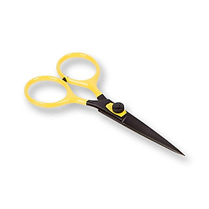 Loon Outdoors Razor SCISSOR,Yellow,4"