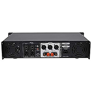 Rockville 3000 Watt Peak / 800w RMS 2 Channel Power Amplifier Pro/DJ Amp (RPA9), 18.97 x 13.97 x 3.54 inches