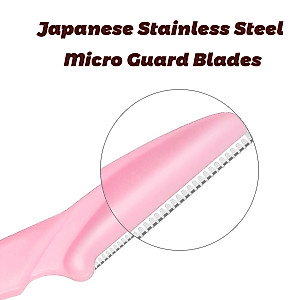 18 Pcs Eyebrow Razors Shaper, Safety Facial Hair Remover Face Shaver Trimmer, Exfoliating Dermaplaning Tool for Women and Men