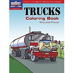 BOOST Trucks Coloring Book (BOOST Educational Series)